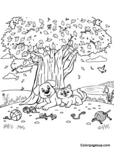 50+ Best Dog Day Coloring Pages Free And Printable