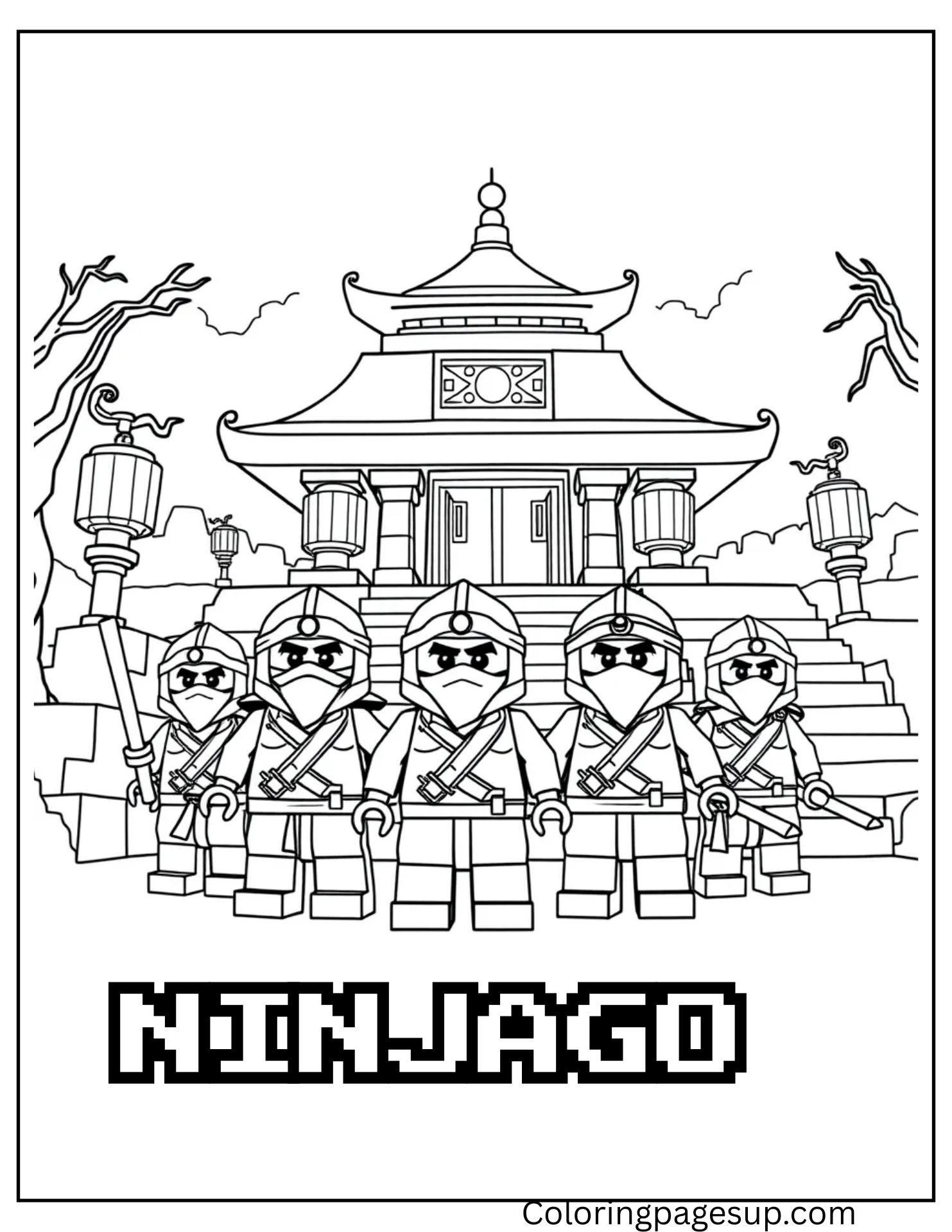 30+ Free Ninjago Printable Coloring Pages and Sheets for Kids