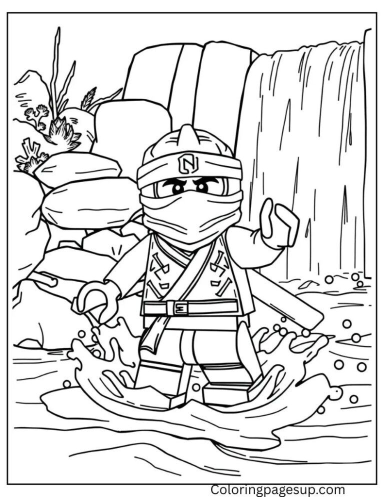 30+ Free Ninjago Printable Coloring Pages and Sheets for Kids