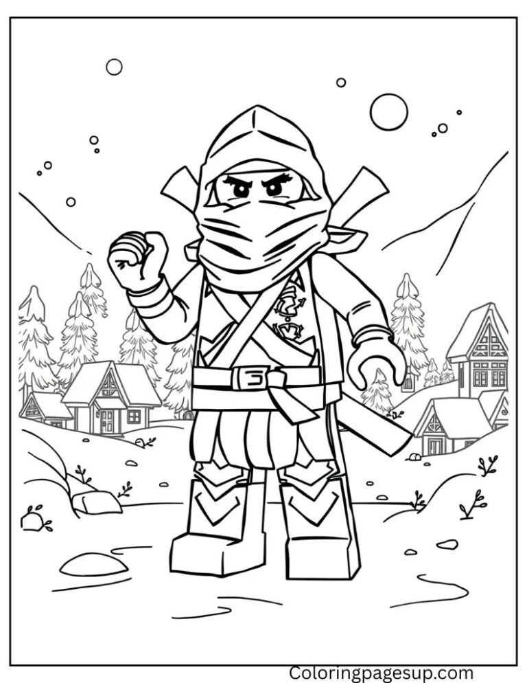 30+ Free Ninjago Printable Coloring Pages and Sheets for Kids