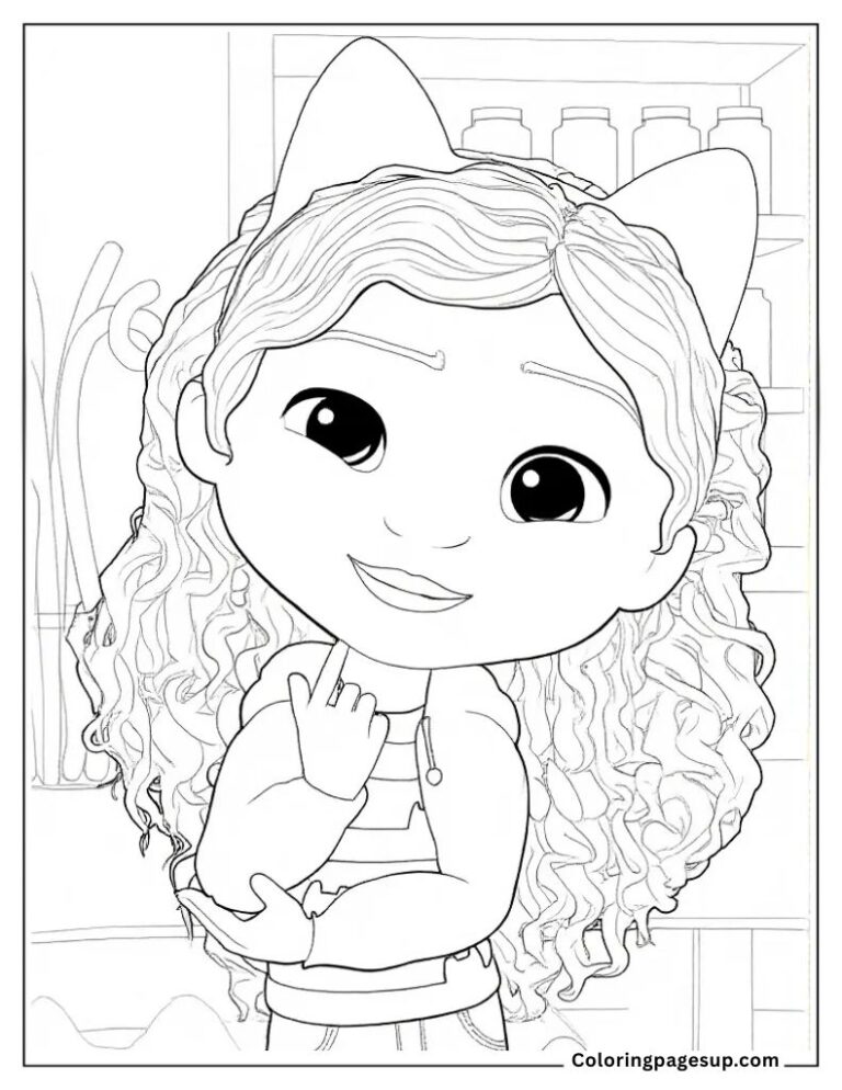 Gabby’s Dollhouse Coloring Pages - Free Printable Sheets for Kids